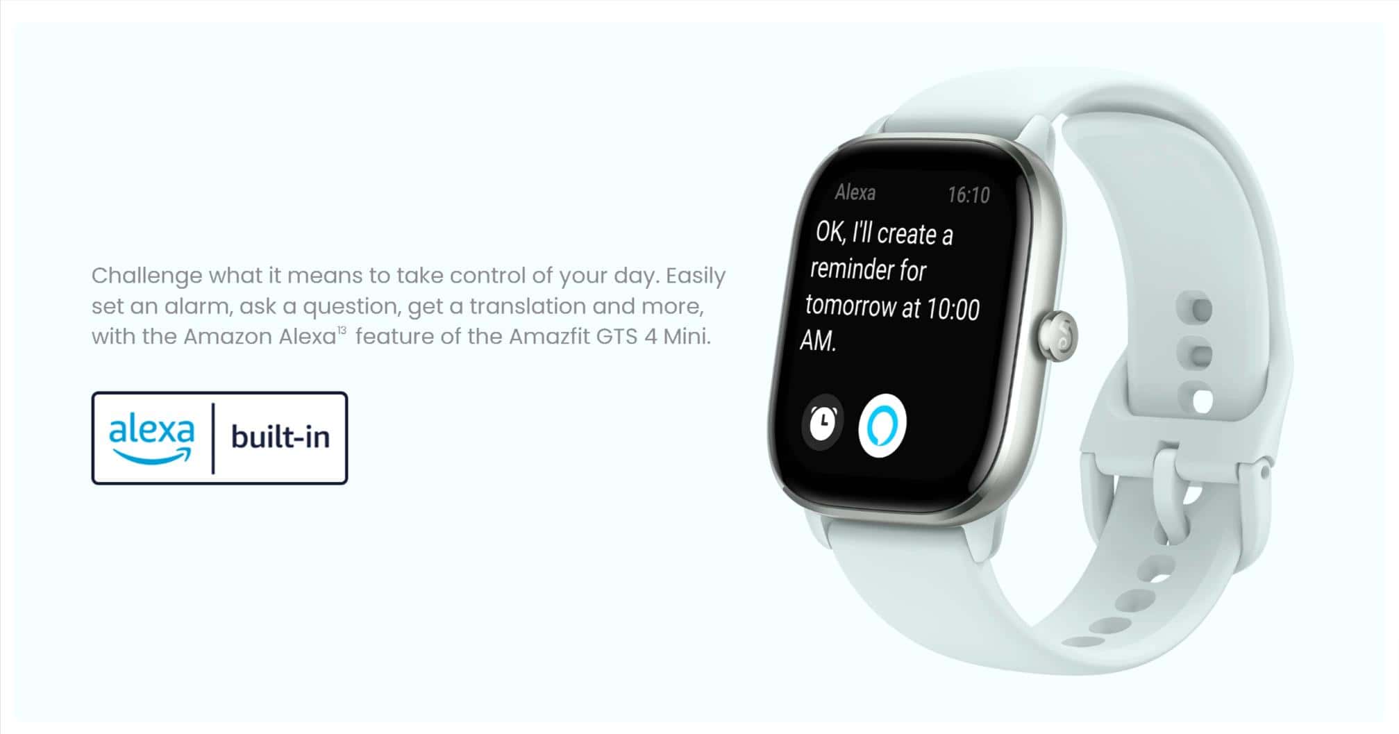 Amazfit GTS 4 Mini: Compact & Powerful Smartwatch